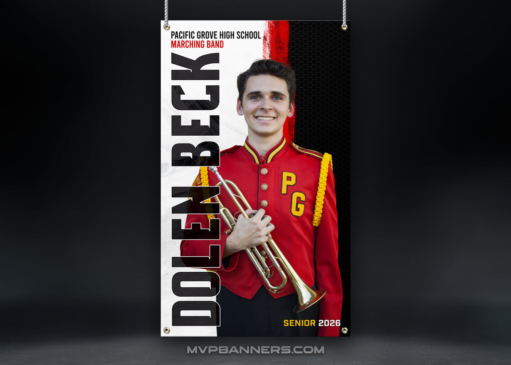Custom Sports Banner | Senior Night | Band | Color Guard | Drill Team