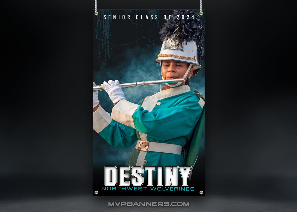 Custom Sports Banner | Senior Night | Band | Color Guard | Drill Team