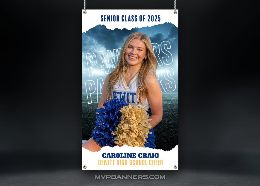 Custom Sports Banner | Senior Night | Cheer | Dance | No Limits